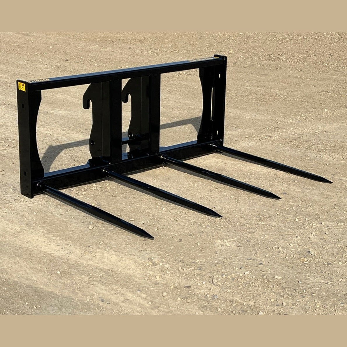 Home Stinger Attachments Wheel Loader Bale Spear – Series 4 (BS4) Large ...