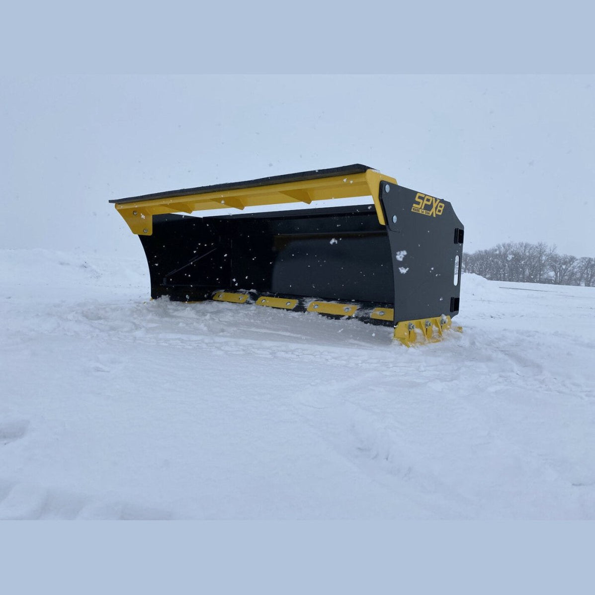 Home Stinger Attachments Wheel Loader Snow Pusher Extreme For Skid Steers